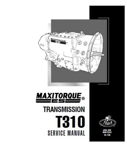 Mack Maxitorque ES Transmission T310 Service Manual : RepairManualus
